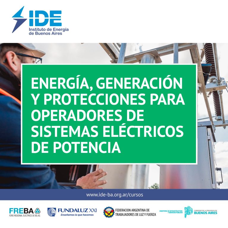 ENERGÍA, GENERACIÓN Y PROTECCIONES PARA OPERADORES DE SISTEMAS ...